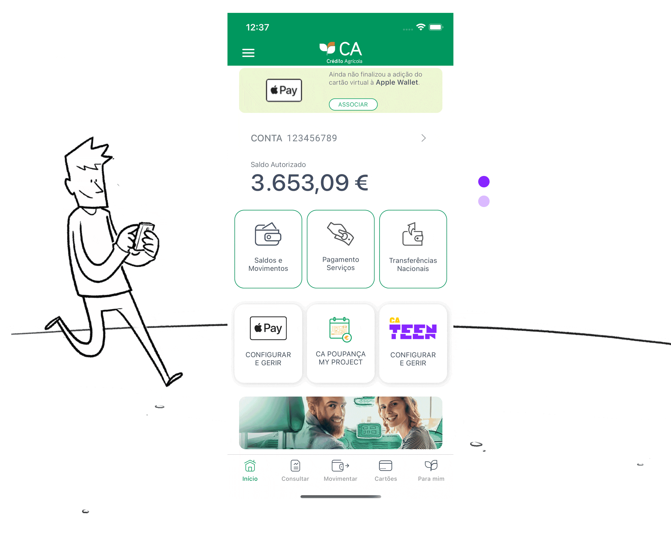 App CA Teen | Crédito Agrícola
